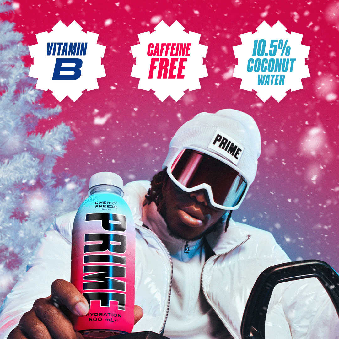 PRIME Introduces Exciting Limited-Edition Flavour: Cherry Freeze ...